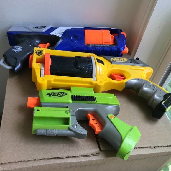 Nerf | Games | 3 Nerf Guns With Nerf Blasters | Poshmark